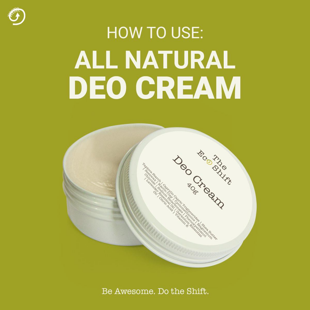 All Natural Deo Cream – The Eco Shift®